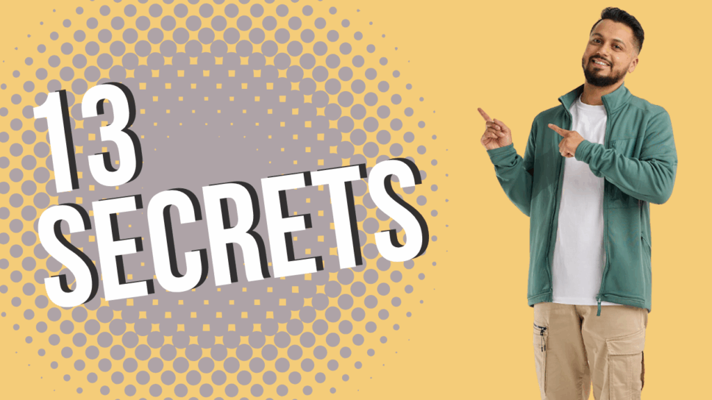 13 secrets e-book | Eddie Rizvi